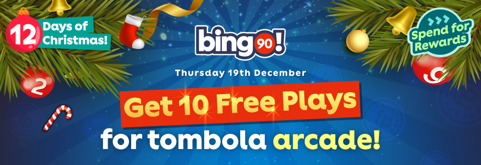 Promotions | Get 10 Free Plays | tombola