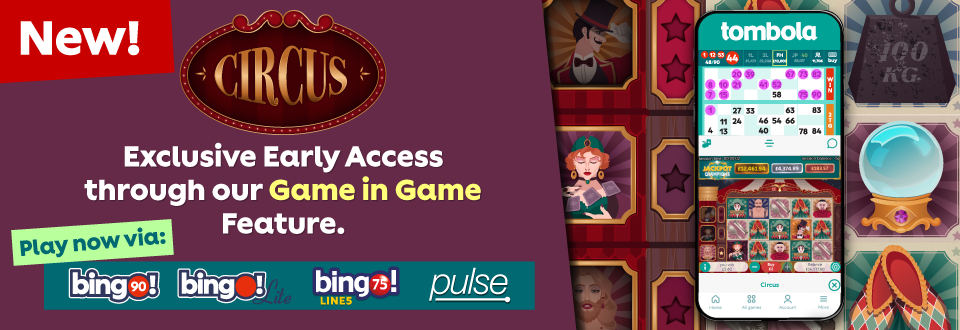 Circus Coming Soon! | tombola