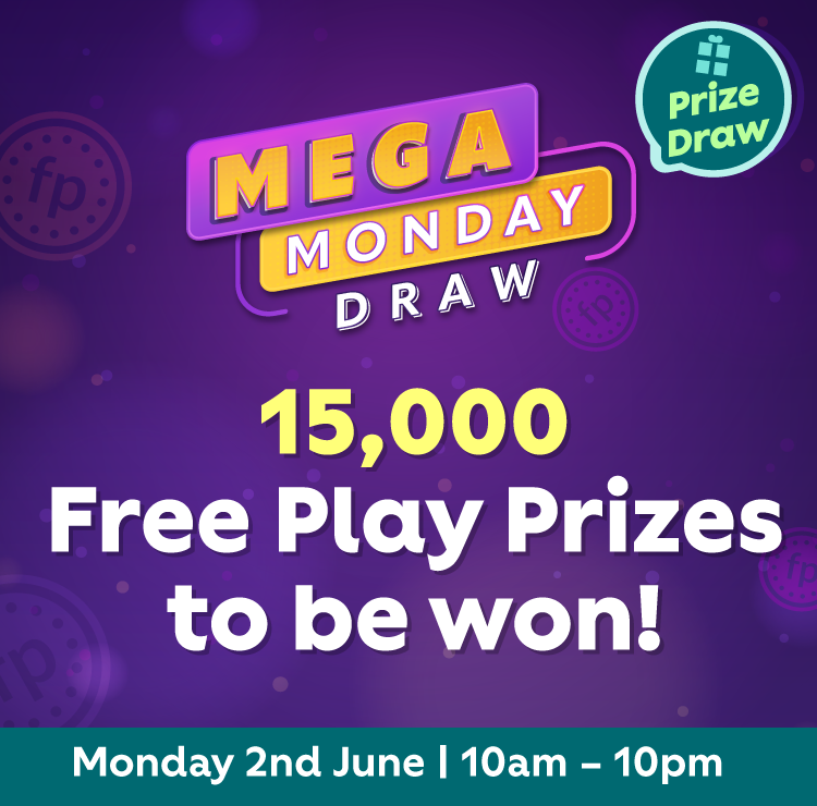 Mega Monday Draw | tombola arcade