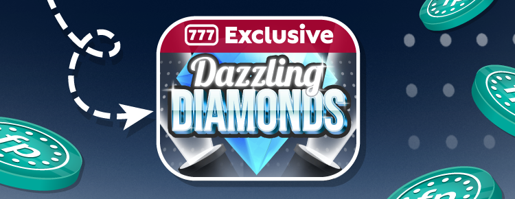 Dazzling Diamonds: Stake £10, get 20 Free Plays | tombola arcade